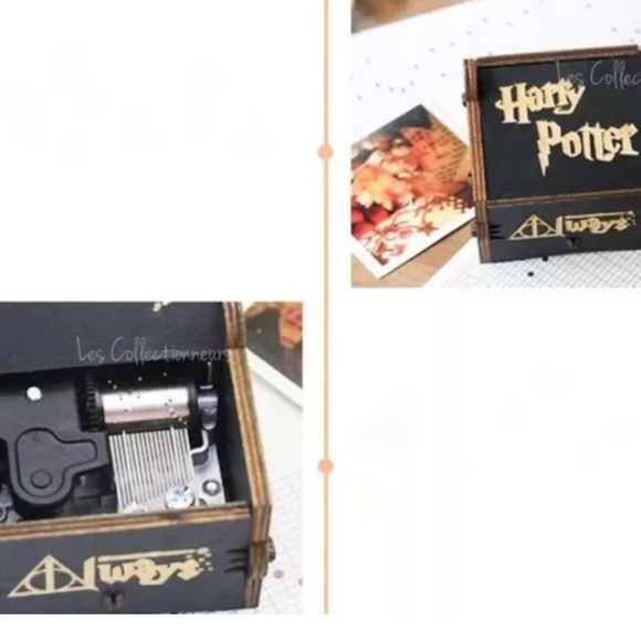Warner Bros. | Other | Harry Potter Black Automatic Wind Up Music Box ...